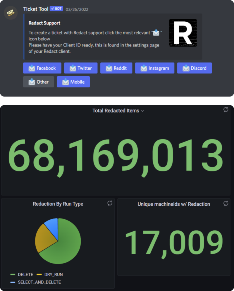 Redact.dev Website and Application – Totopc